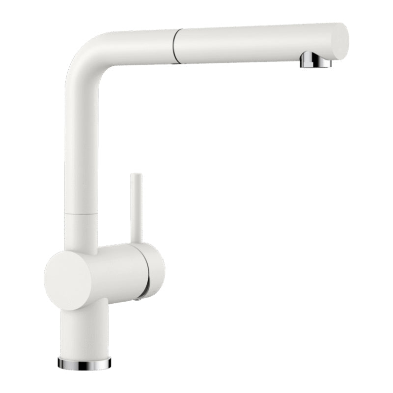 Blanco LINUS S Pull Out Sink Mixer - White — Reno Hub