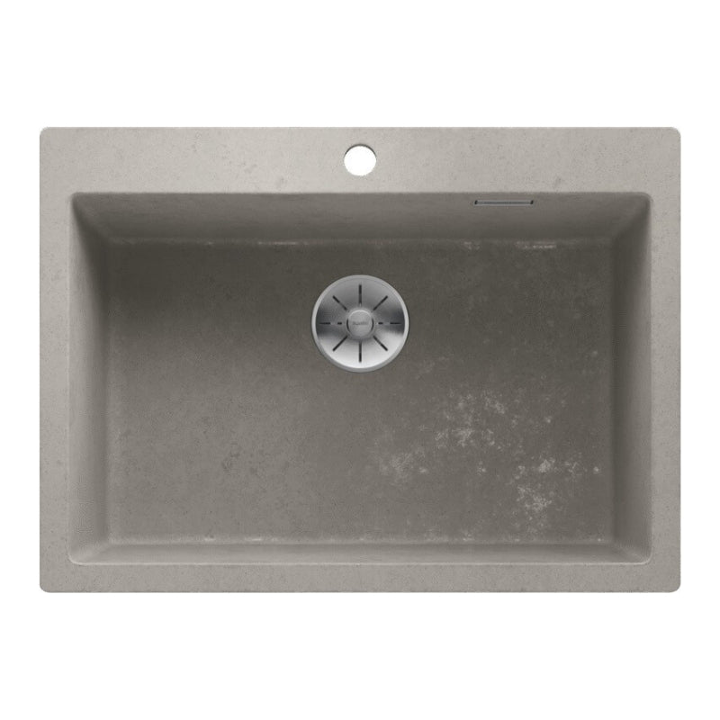 Blanco PLEON 8 Single Bowl Inset Sink - Concrete — Reno Hub