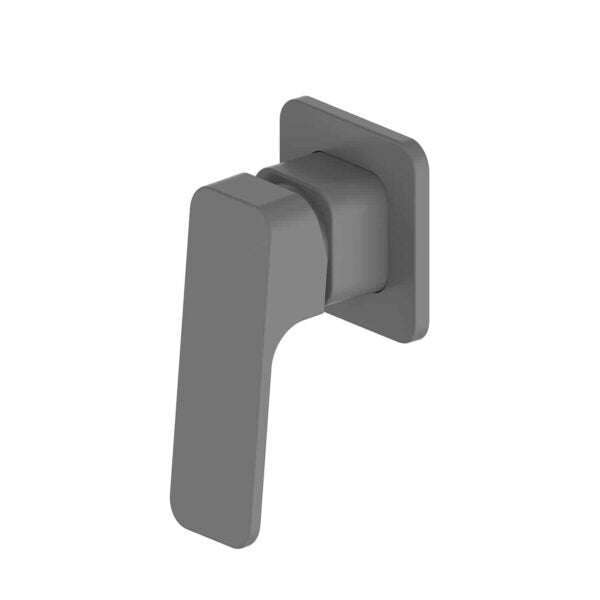 Greens Swept Shower Mixer - Gun Metal — Reno Hub