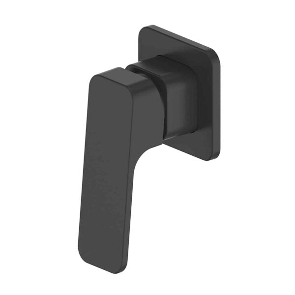 Greens Swept Shower Mixer - Matte Black — Reno Hub